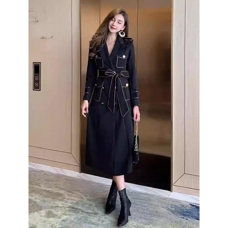 FADFAD 【ready stock】 gaun lengan panjang formal dan terdapat - Shop ...