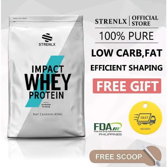 STRENLX Whey Protein 1lb 100% Whey Protein Powder 454g ,mass gainer ...