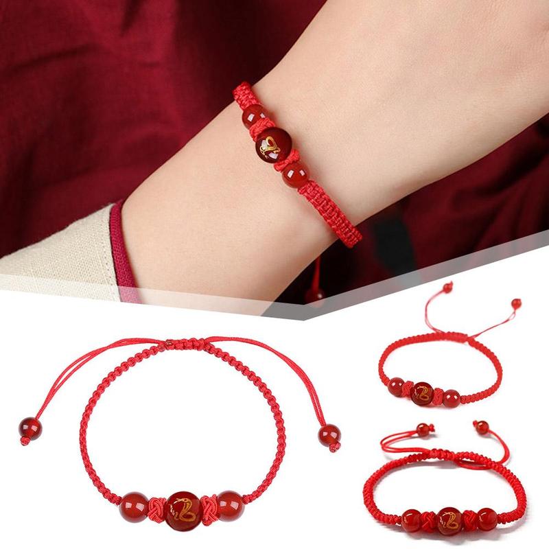 2025 Snake Year Lucky Red String Rope Bracelet Chinese Lover - TikTok ...