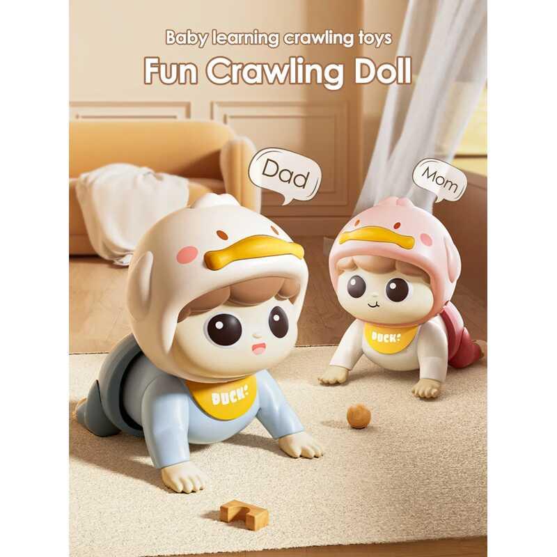 New Baby Head up Tool Crawg Doll Toy for 0 2 Year Old Newborns - TikTok ...