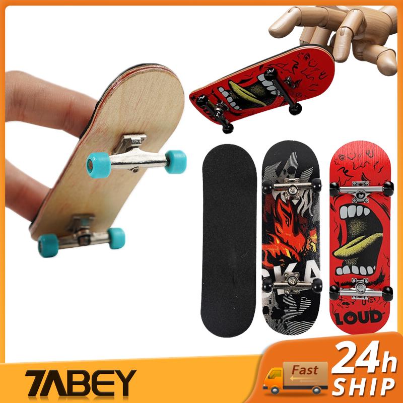 Professional Fingerboard Mini Finger Skateboards Toys Wooden - TikTok ...