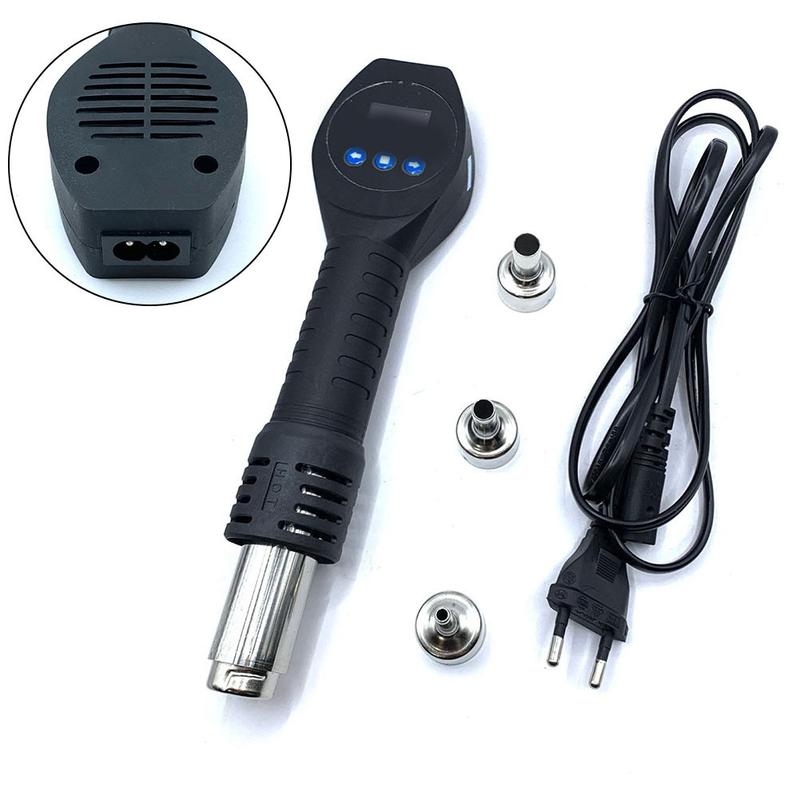 Portable Handheld 550W Hot Air Torch PID Temperature Adjustable ...
