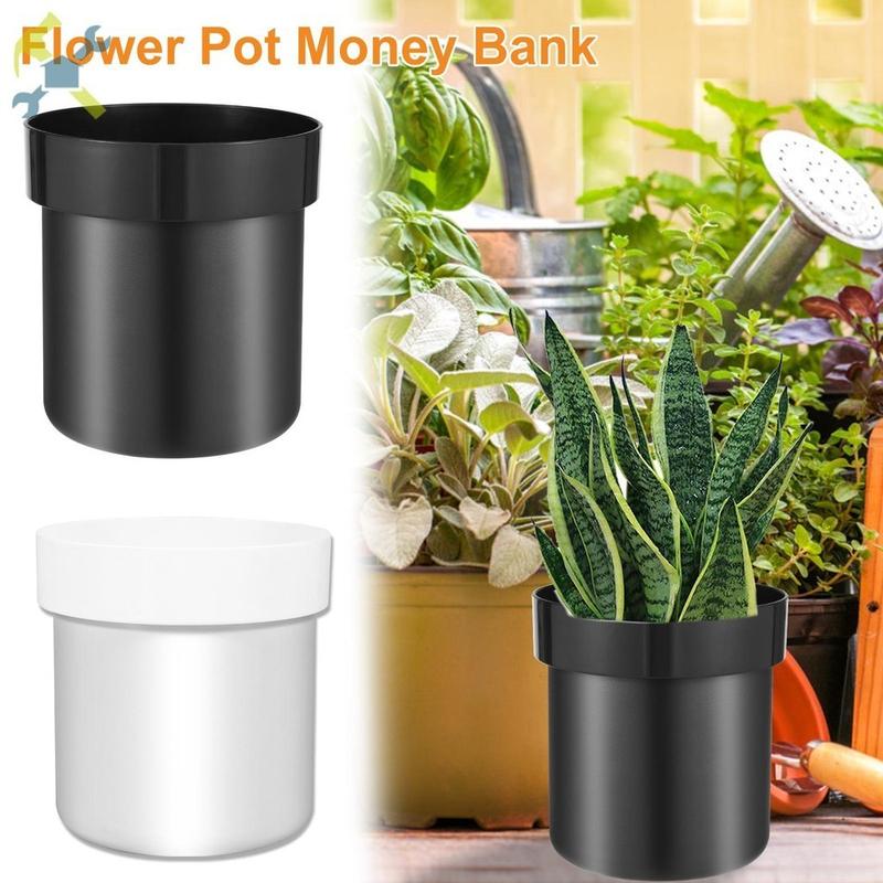 Flower Pot Safe Box 2 Layer Lockable Hidden Flower Pot Box with ...
