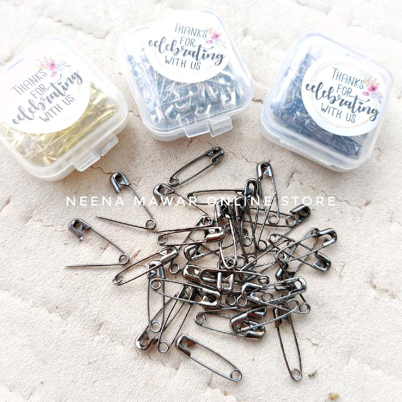 [36Pcs] Safety Pin tudung tajam anti karat Pins - TikTok Shop Malaysia