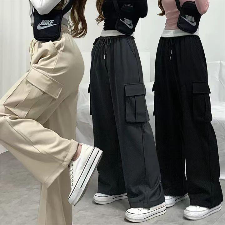 Overall, Gaya Amerika, Longgar, Pinggang Tinggi, Lurus, Poke - TikTok ...