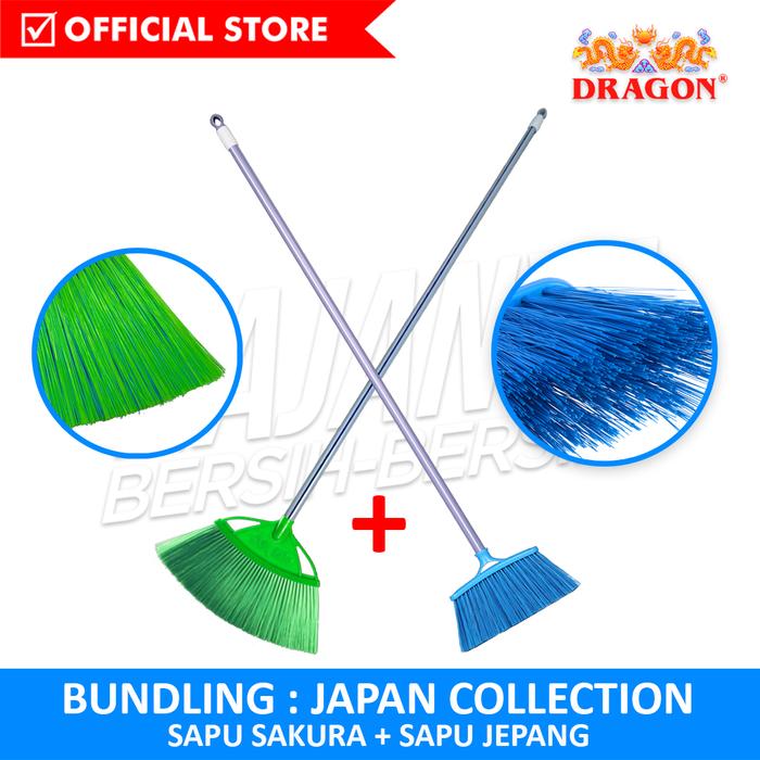 Promo [COD] [TERMURAH] Paket Hemat Koleksi Jepang (Sapu Jepang + Sapu ...