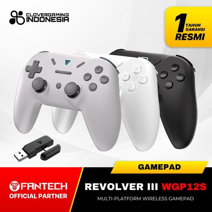Jual Fantech WGP12S WGP-12S Revolver III Wireless Gamepad Gamingpad ...