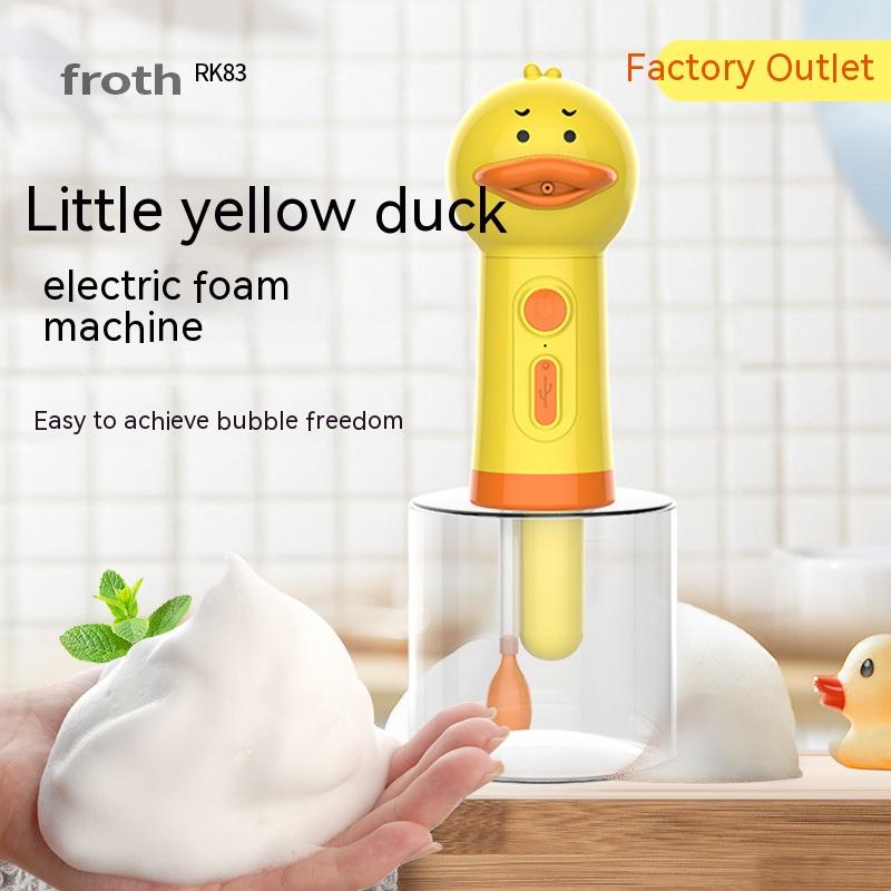 Yellow Duck Electric Foam Machine Usb Charging Automatic Soa - TikTok ...
