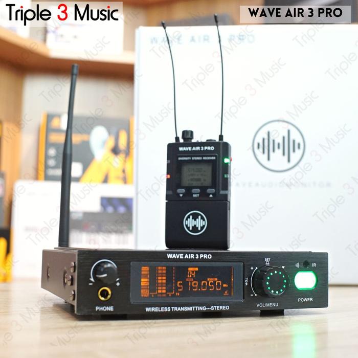 Jual Wave Audio Monitor Wave Air 3 Pro Wireless IEM In ear monitor ...