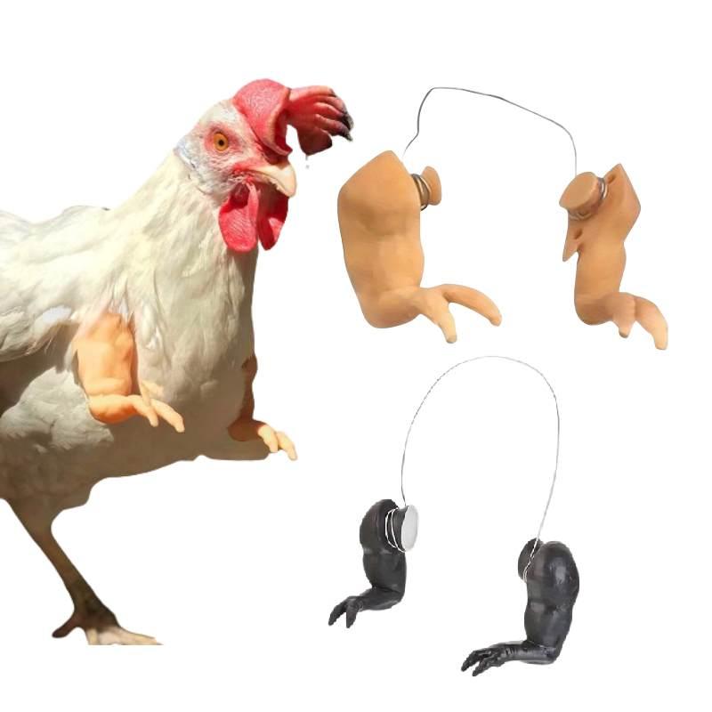 Whimsical Chicken Front Limb Decor Funny Dinosaur Spoof Pet Prop ...