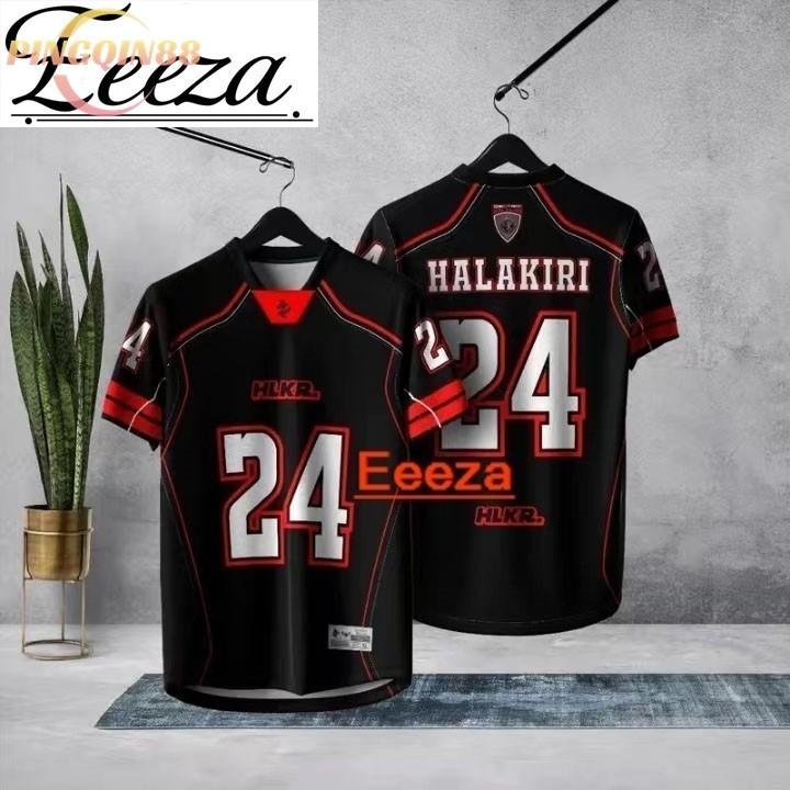 Jersi Edisi NFL, 2024, Baju t-shirt Lelaki, Lengan Pendek, Kolar ...