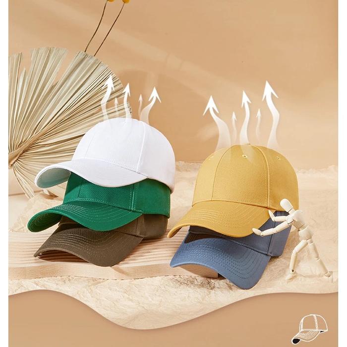 Promo TOPI BASEBALL CAP POLOS PRIA WANITA DEWASA BISBOL CEWEK COWOK ...