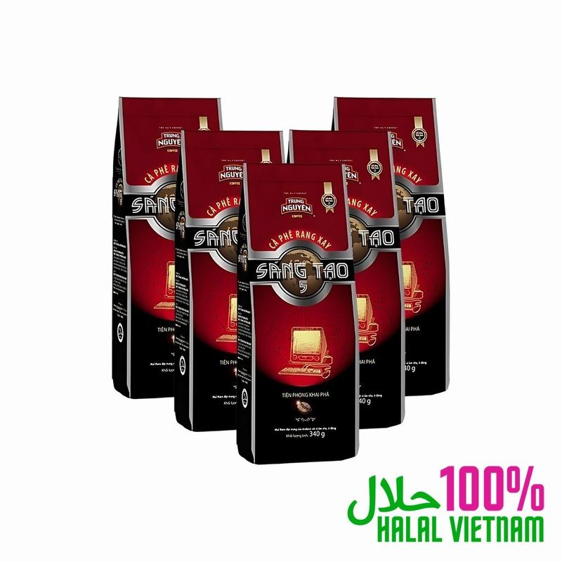 Vietnam Trung Nguyen Ground Coffee Sang Tao 1 2 3 4 5 340g - TikTok ...