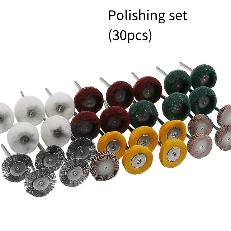 30pcsT-shaped grinding head combination set, metal jade cleaning ...