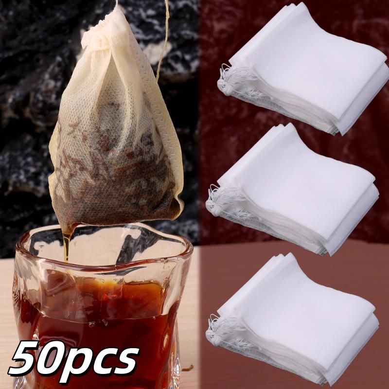 Beg Teh Kosong Pakai Buang Bukan Tenunan, 50Pcs, Kedap Kemudahan ...