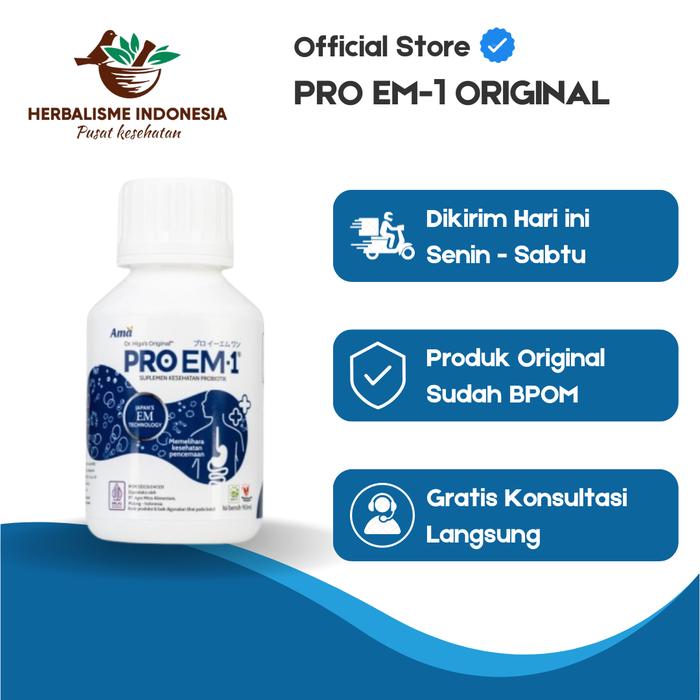 Jual PRO EM1 Original - 90ml - Sirup Probiotik - Kab. Bekasi ...