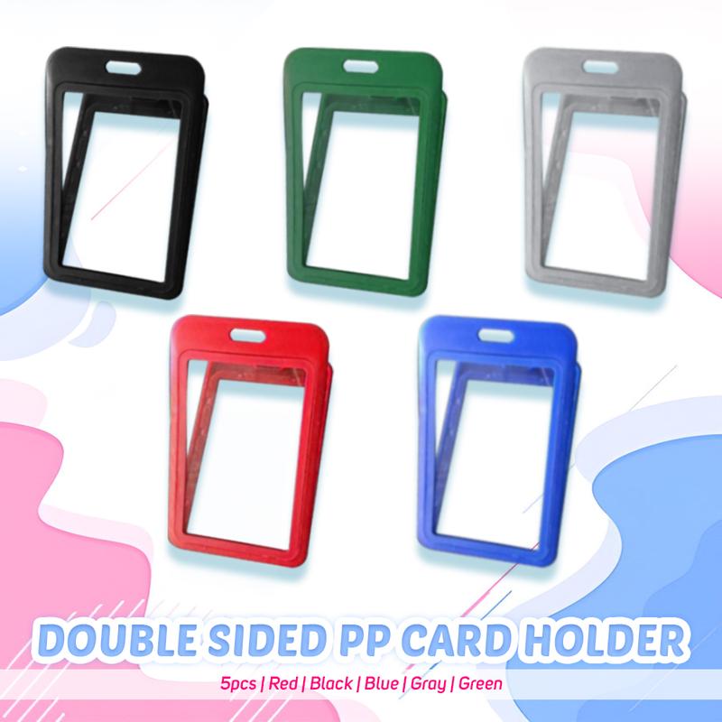 5pcs Vertical Double Sided ID Card Holder C-104v | ID Case | - TikTok ...