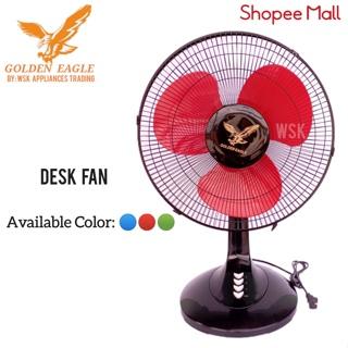 WSK Golden Eagle Desk Fan 3-Petal Blades (red/blue/green) GDF-12AA/GDF ...