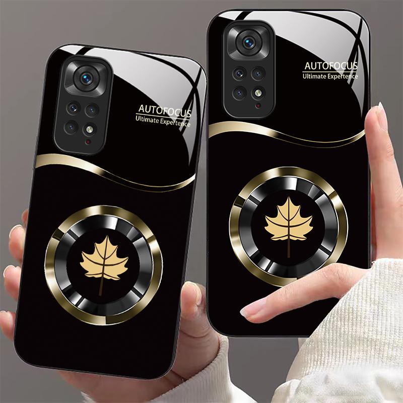 Sarung Telefon Kaca Daun Maple Pekeliling, Reka Bentuk Mudah - TikTok ...