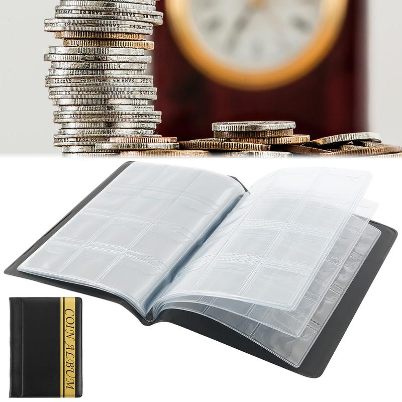 Coin Collection Album 120 Pockets Coin Storage Album Coin Holder ...