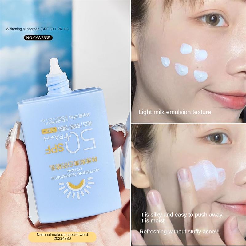 Han Weini Whitening Isolation Sunscreen SPF50+++ Sunscreen Female ...