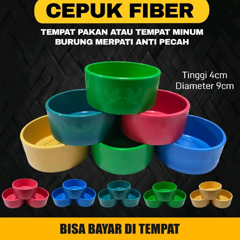 Tempat pakan merpati cepuk fiber anti pecah tempat pakan dan - Shop ...