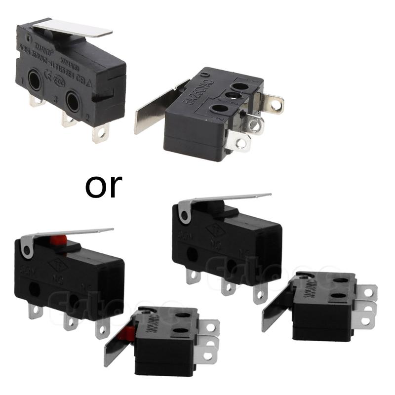 2 Pcs 3A 3 Pin Tact Switch C+NO+NC Sensitive Micro Switch With - TikTok ...