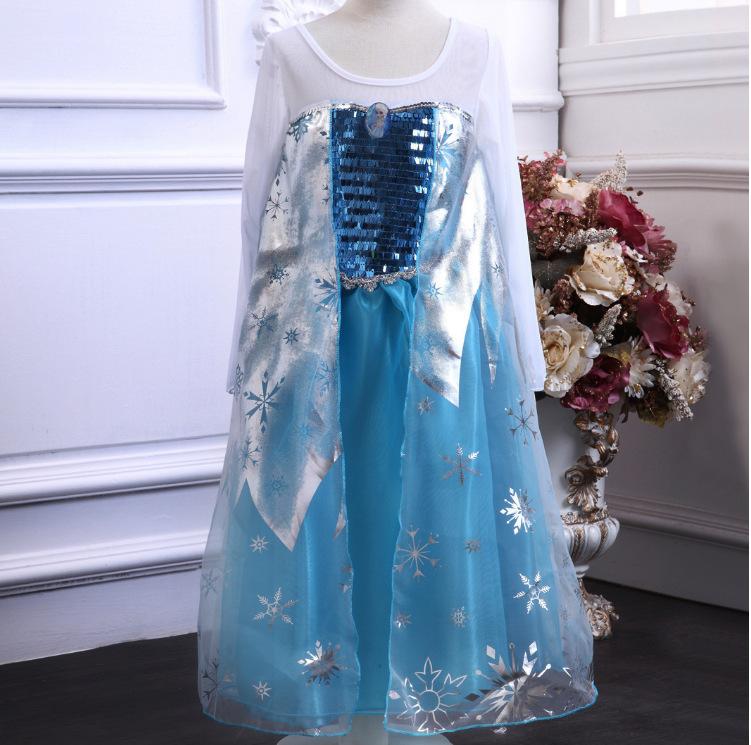 Dress ELSA COSPLAY Pesta Berpakaian Putri Untuk Bayi Perempuan - Shop ...