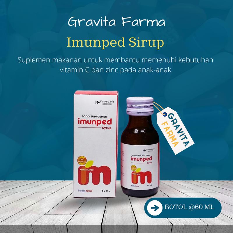 Imunped Sirup 60 mL - Daya Tahan Tubuh - Shop | Tokopedia