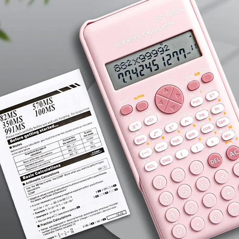 240 Functions Engineering Scientific Calculator Standard Multifunction ...