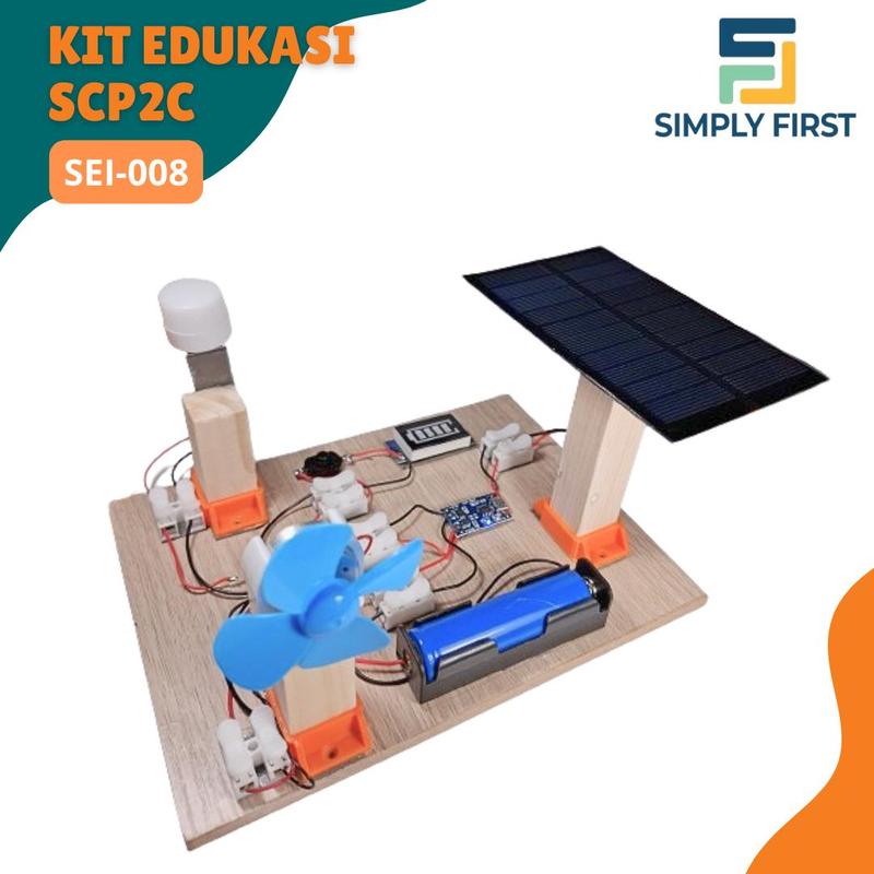 KIT EDUKASI PEMBANGKIT LISTRIK TENAGA MATAHARI SOLAR CELL PANEL SURYA ...