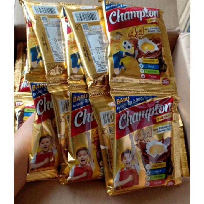 Susu Cokelat Energen Champion 35g x 10 sachets - Shop | Tokopedia
