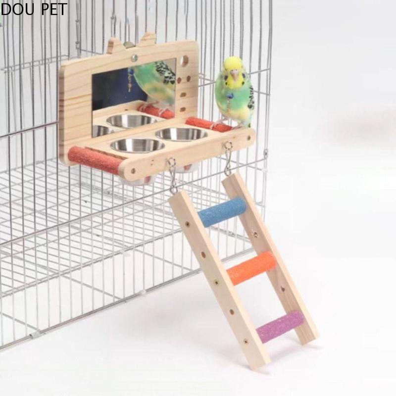 DOU PET Birds Accessories Wear Resistant Parrots Feeding Cup - TikTok ...