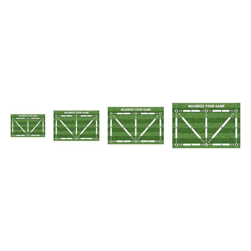 Football Training Mat Kids Starter Portable Sports Soccer Field ...