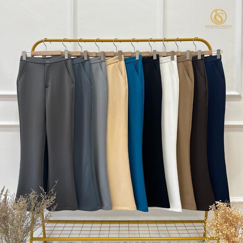 Bootcut Zip Wanita Muslimah - TikTok Shop Malaysia