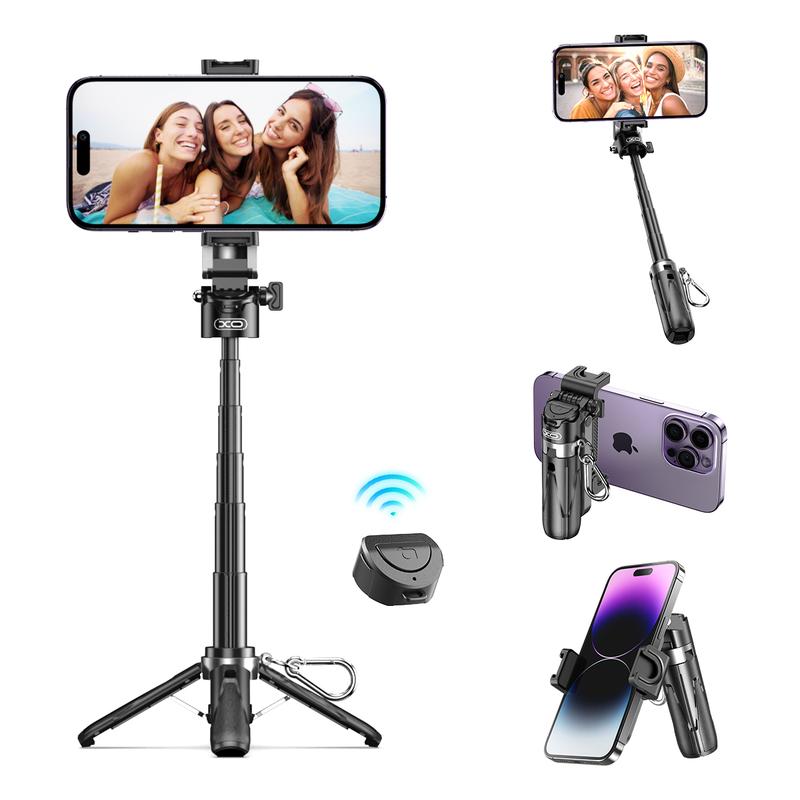 Multifunctional 4-in-1 Mini Selfie Stick,Convenient Camera Aid ...