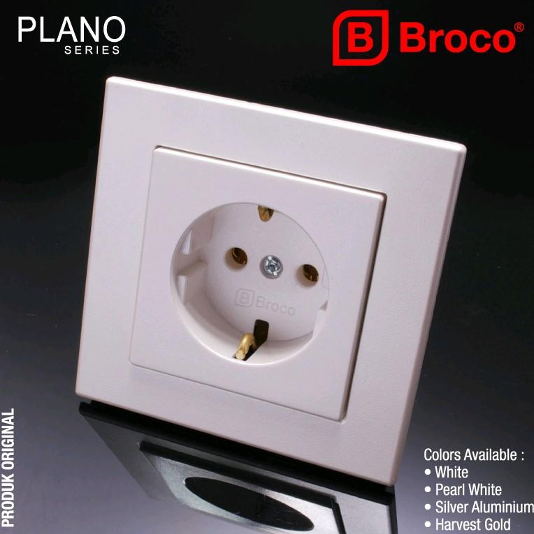 Broco Plano Stop Kontak - Shop | Tokopedia