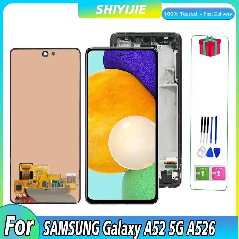 For Samsung Galaxy A52 5G A526 LCD Display Touch Screen Digitizer For ...