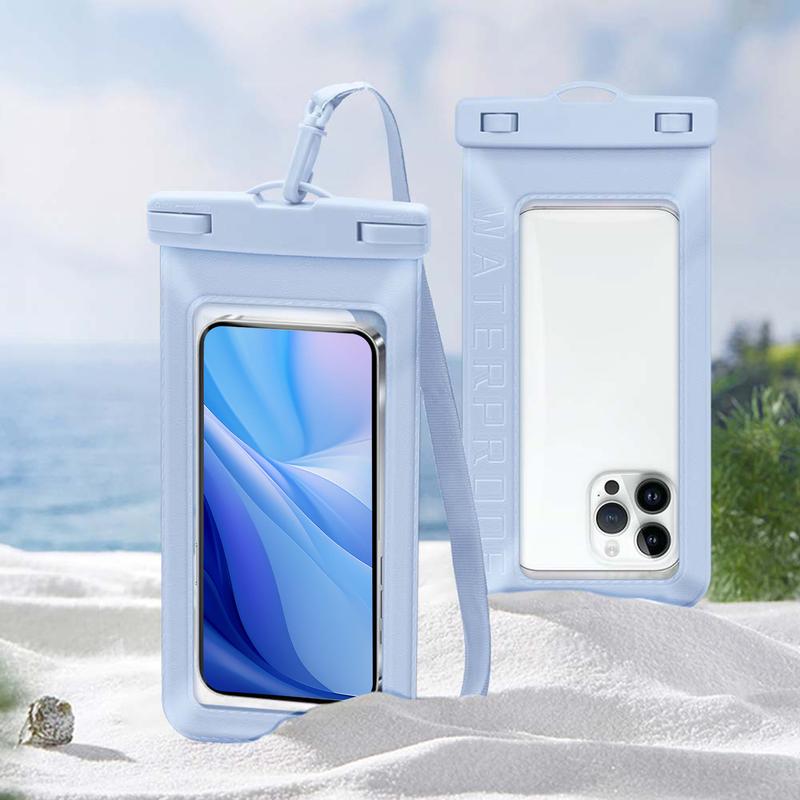 Heribar Waterproof Phone Pouch Cell Phone Dry Bag Large Capacity ...