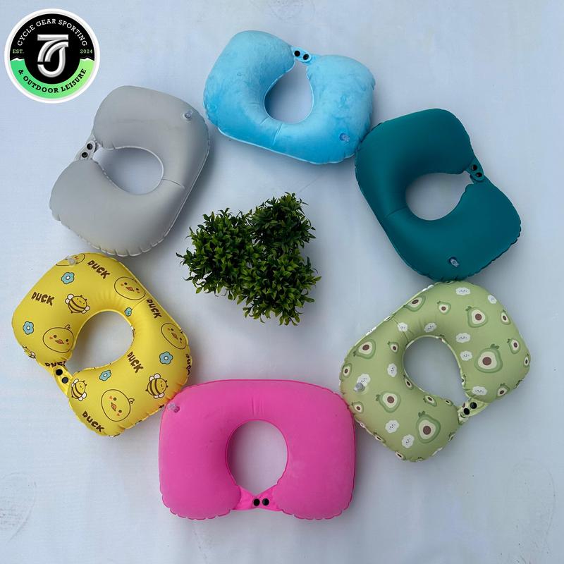 Inflatable Travel U Shaped Neck Pillow (Press Inflation) - TikTok Shop ...
