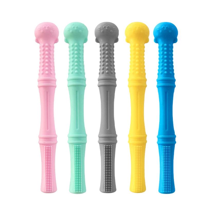 Tiub Teether Bayi Silikon, Mainan Teether Berongga Kanak-kanak - TikTok ...