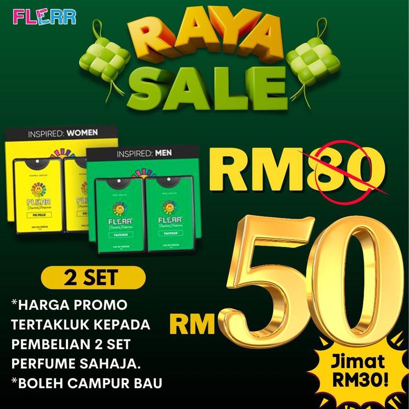 FLERR INSPIRED PERFUME Spray - TikTok Shop Malaysia