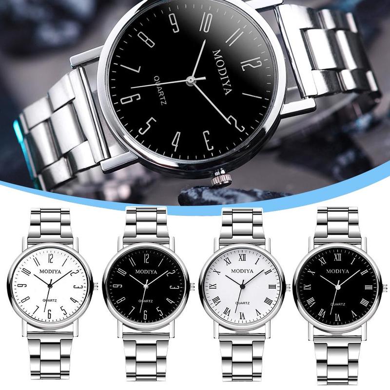 Stainless Steel Wristwatch for Men Relo Quartz Business Watc - TikTok ...
