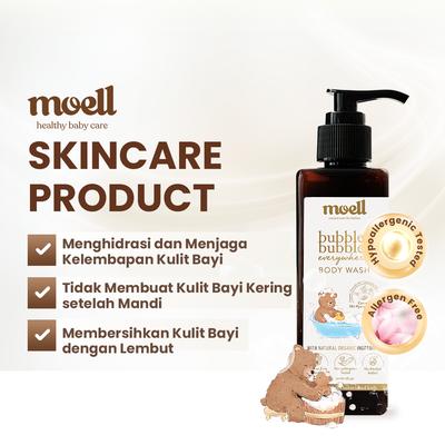 Moell paket Special Bundling 3in1 / Body Wash - Hair Lotion - Balm ...