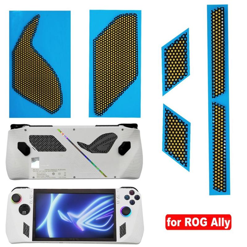 For ROG Ally Game Console Inlet And Outlet Dust Filter Sticker Set Anti ...