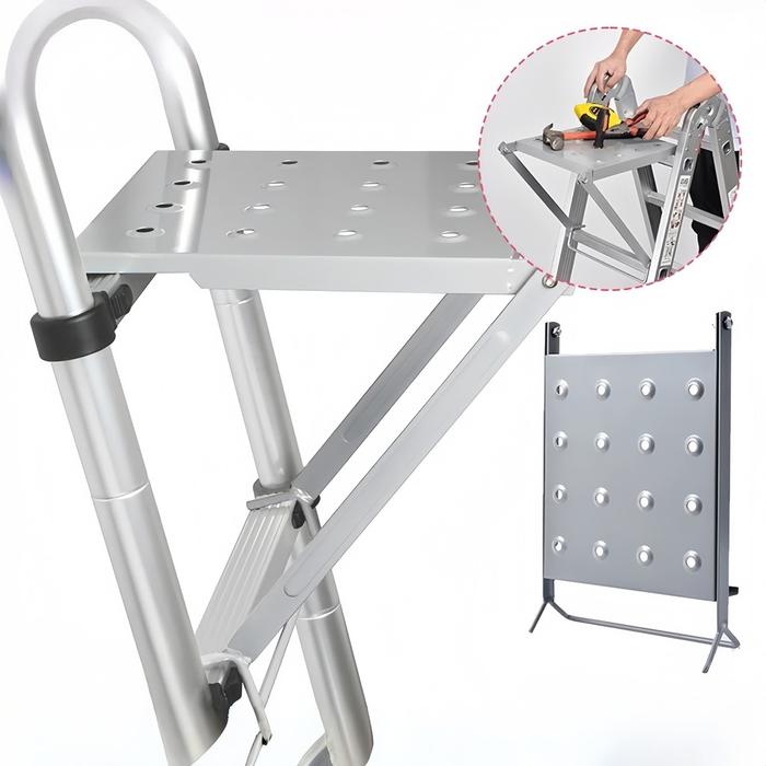 Promo Table Tray for Ladder [Metal] |Meja Tatakan alat Splecing untuk ...