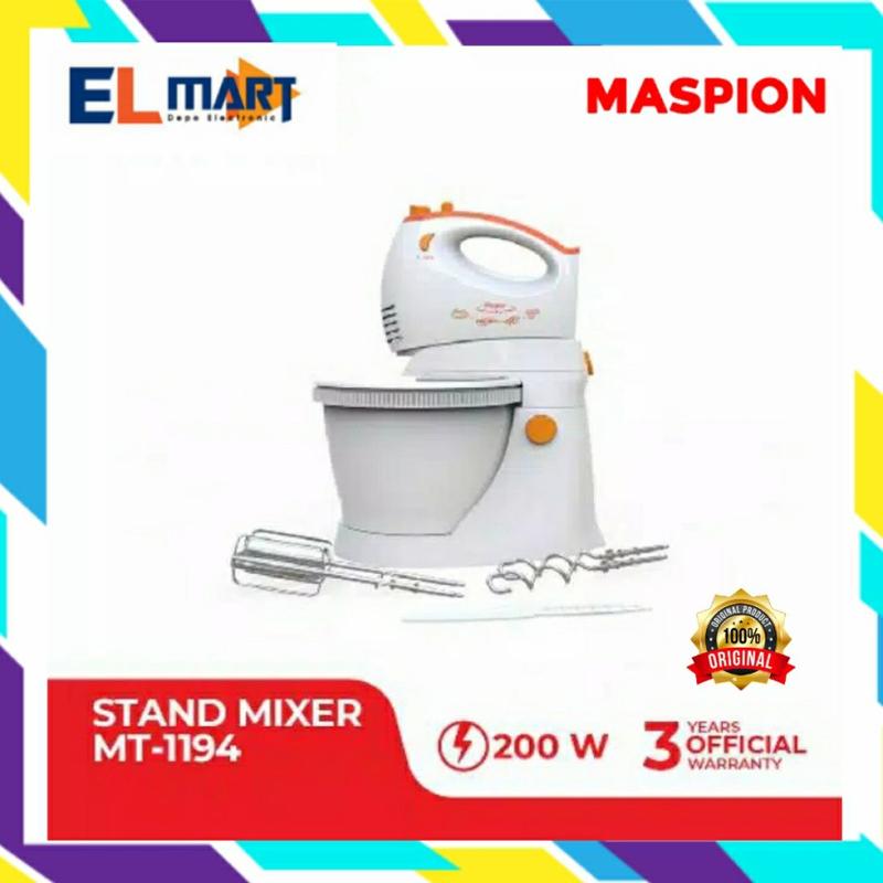 Maspion mixer com MT1194 maspion hand stand mixer MT 1194 - Shop ...