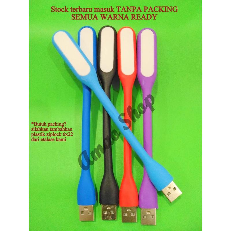 Lampu LED USB Flexible / Lampu Sikat USB - Shop | Tokopedia