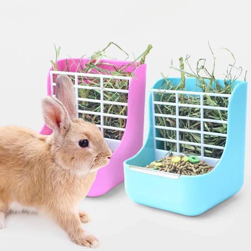 Rabbit Food Basket Grasses Rack Rabbit Grass Frame Hay Feeder Rabbit ...