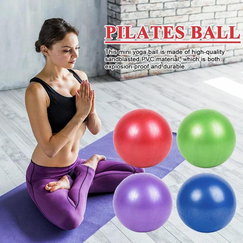 Frosted Explosion-proof Mini Yoga Ball 25cm Wheat Tube Ball Inflatable ...